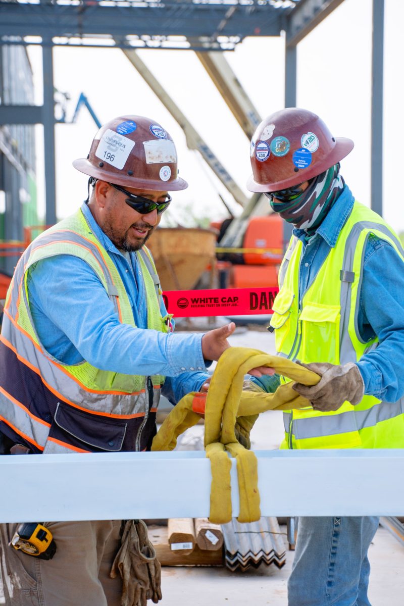 S&P Joins Elgin ISD at Topping Out Ceremony - SATPON